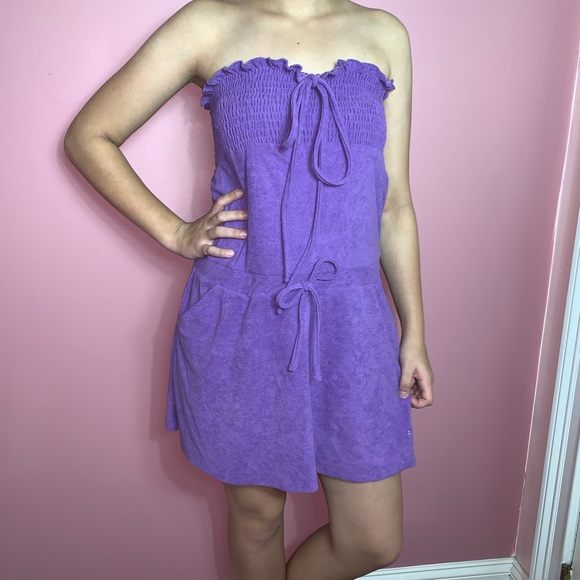 aash | Swim | Assh Sportswear Purple Swimsuit Coverup | Poshmark
